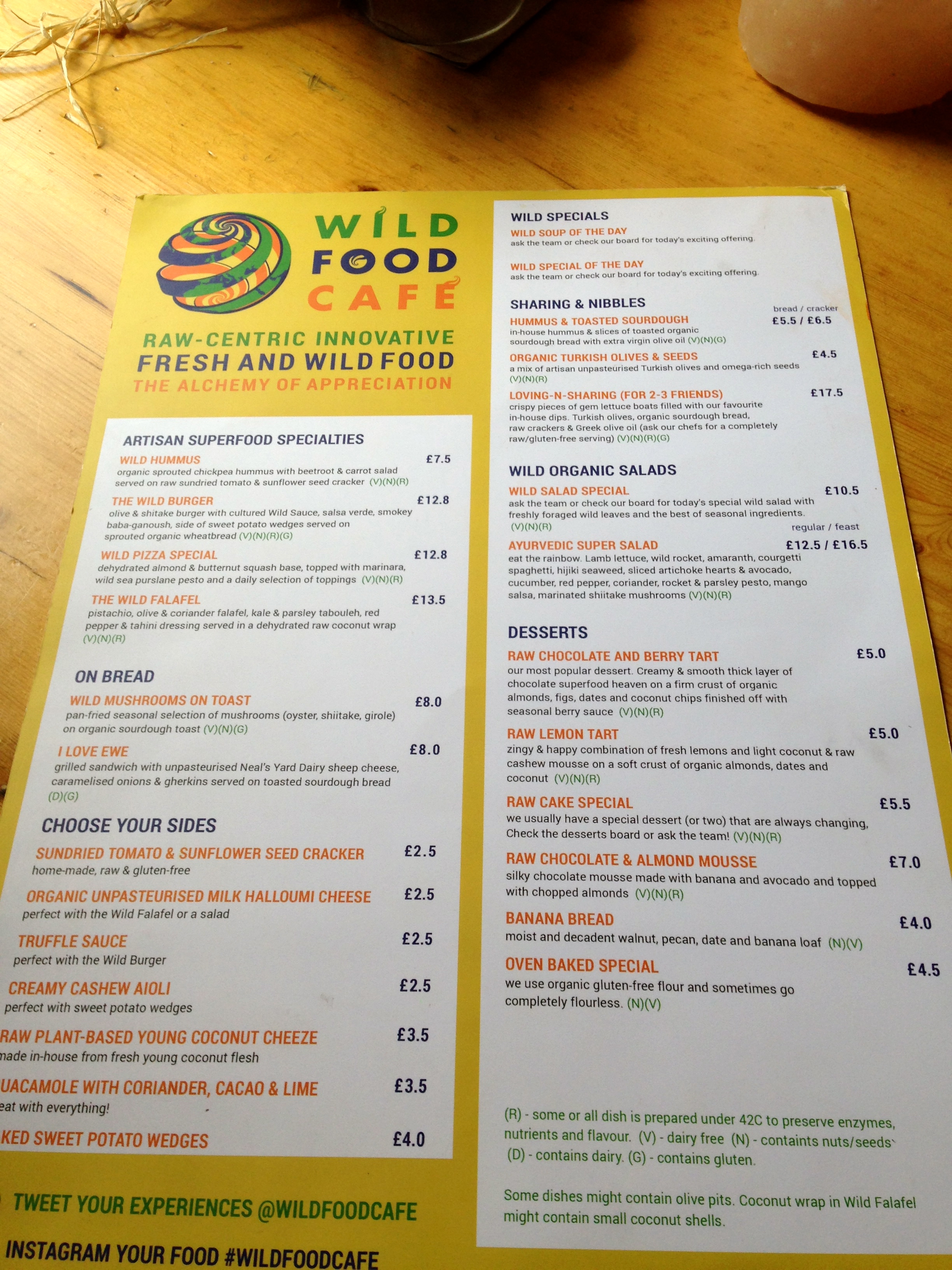 Wild Food Café – Yumtini